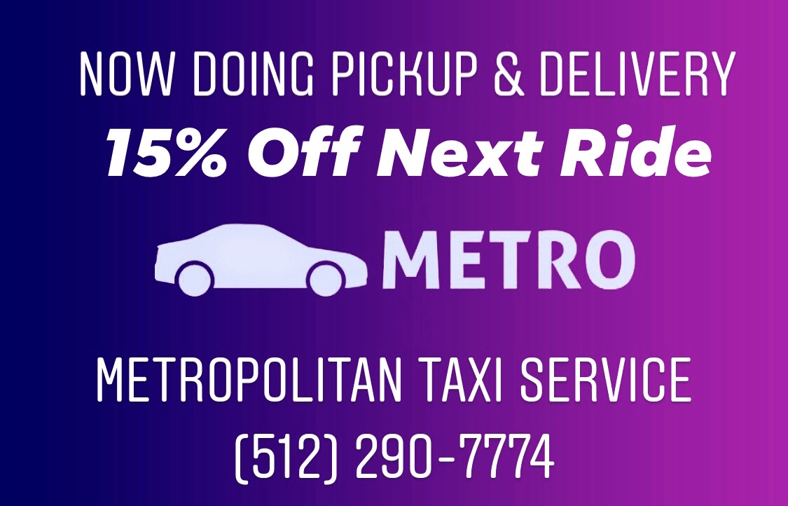 Metropolitan Taxi Service Offers Taxi Cab Services in San Antonio, TX 78202
